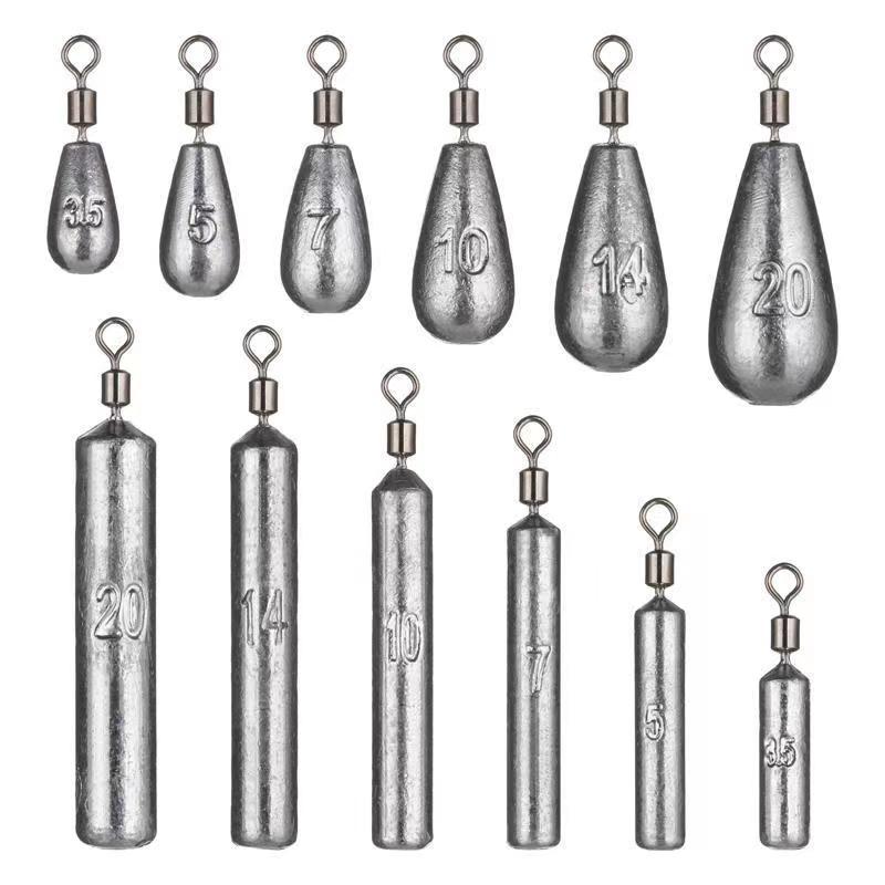 Lead Sinker - High Quality Unpainted Fishing Lure Blanks Bodies Bulk ...