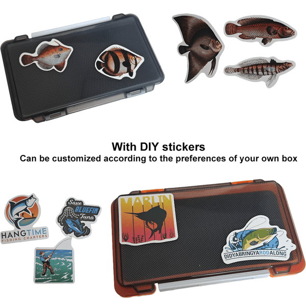 Super Slim Portable Foam Jig Box (DIY Stickers not Available) Buy High ...