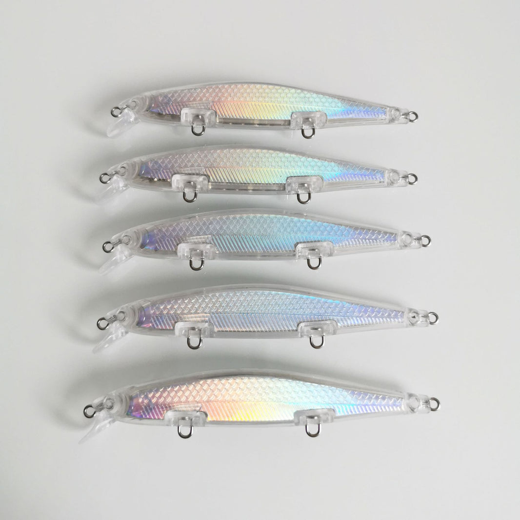 Minnow Blanks - High Quality Unpainted Fishing Lure Blanks Bodies Bulk ...